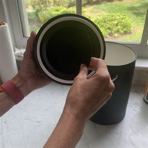 Fox Run Brands Ceramic Indoor Kitchen Composter With Latching Lid Wayfair