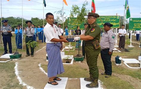 ဝမ်းတွင်းမြို့နယ်၌ မိုးရာသီသစ်ပင်စိုက်ပျိုးပွဲတော် ကျင်းပ Information And Public Relations