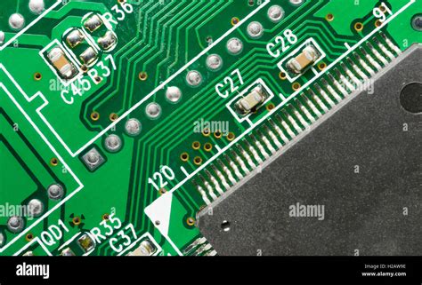 Computer Component Circuit Board Memory Processor Networking Card Stock