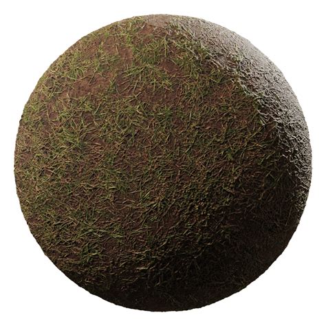 Dark Grass Ground Texture Patchy Green Poliigon
