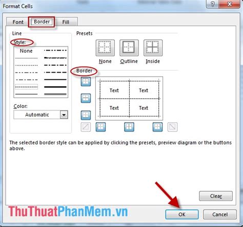 Format Borders And Background Colors For Tables In Excel