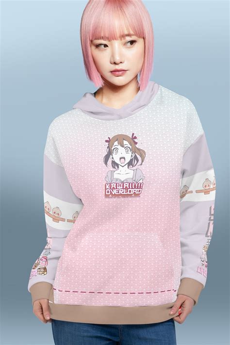 Kawaii Overload Unisex Hoodie Cute Korean Characters Unicorn Colors