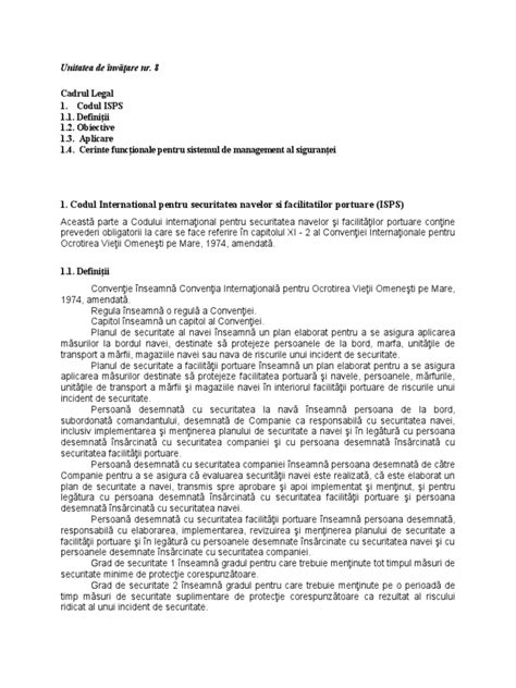 Unitatea 1 Isps Pdf
