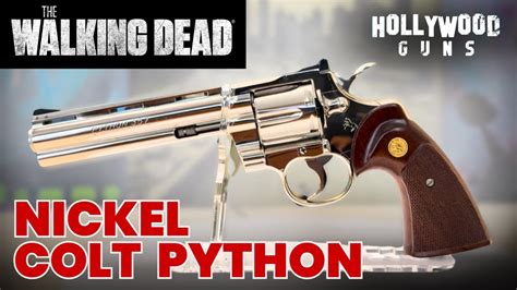 The Walking Dead Colt Python Rick Grimes Iconic Revolver Youtube