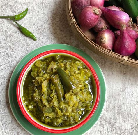 Sambal Ijo Green Sambal Vegan Cook Me Indonesian Recipe Shrimp Recipes Healthy Shrimp