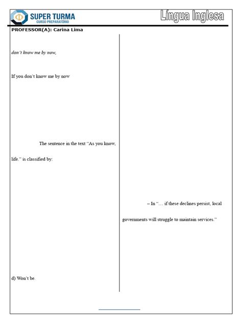 Conditional Clauses Pdf Question Linguistic Morphology