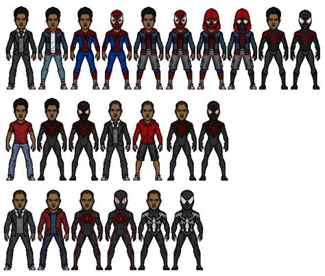 All New Spider Man Miles Morales Earth 1610 By N8navarro On Deviantart