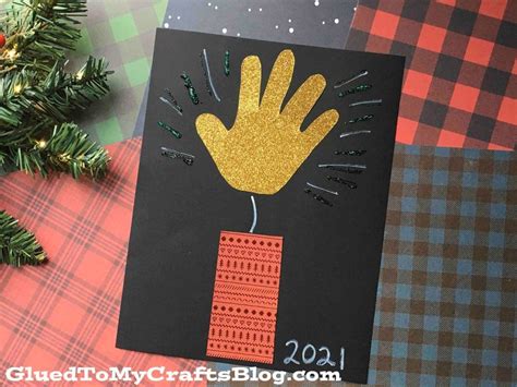 Paper Handprint Firework Craft Artofit