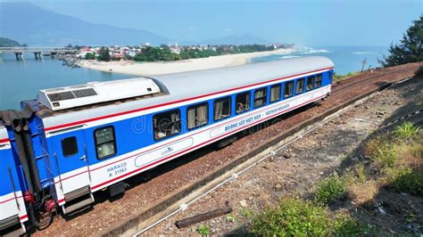 Train And Railway On Hai Van Pass North Hai Van Station Hue Vietnam