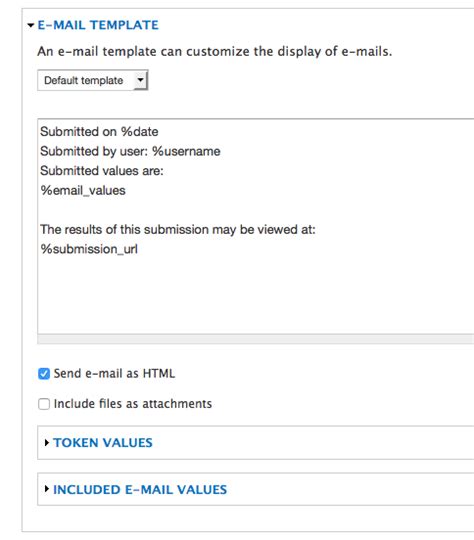 7 white page webform email send as html drupal answers