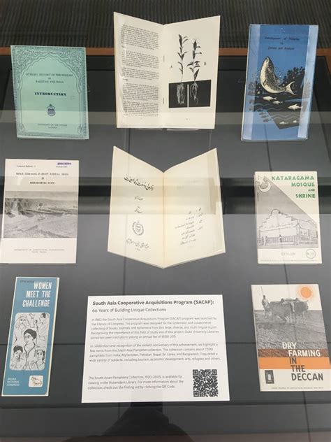South Asia Cooperative Acquisitions Program Sacap 60 Years Of Building Unique Collections