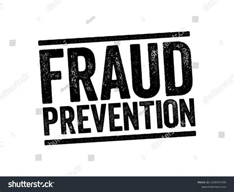 Fraud Prevention Implementation Strategy Detect Fraudulent Stock Vector Royalty Free