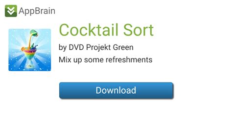 Cocktail Sort For Android Free App Download