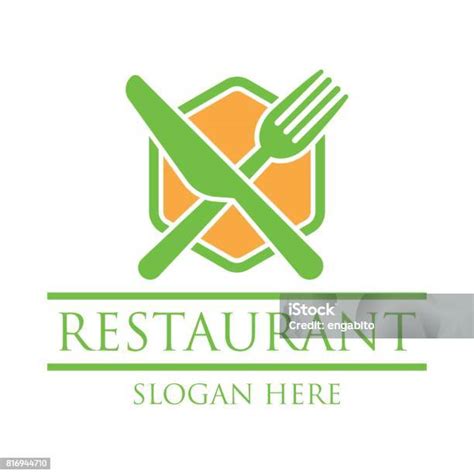 귀하의 슬로건에 대 한 텍스트 공간 레스토랑 아이콘 태그 라인 벡터 일러스트 레이 션 공예칼에 대한 스톡 벡터 아트 및 기타 이미지 공예칼 균형 그릇 Istock