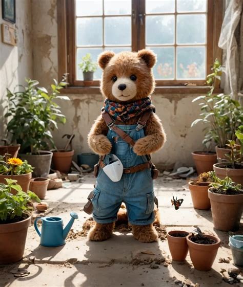 Bitsy The Beloved Toy On Butterflies