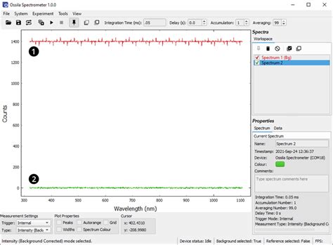 Ossila Optical Spectrometer User Manual