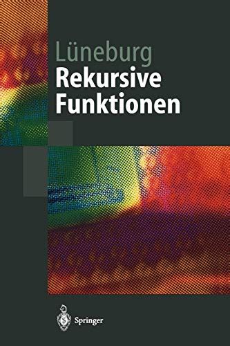 Rekursive Funktion Lexikon Der Mathematik