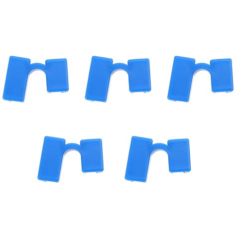 Meijiashe 5pcs Reusable Chopstick Helpers For Adult Beginners Blue