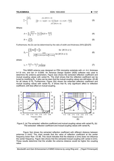 Bandwidth And Gain Enhancement Of Mimo Antenna By Using Ring And Circular Parasitic With Air Gap