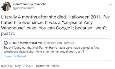 Neil Patrick Harris Under Fire As Photo Of His Halloween Amy Winehouse Corpse Platter