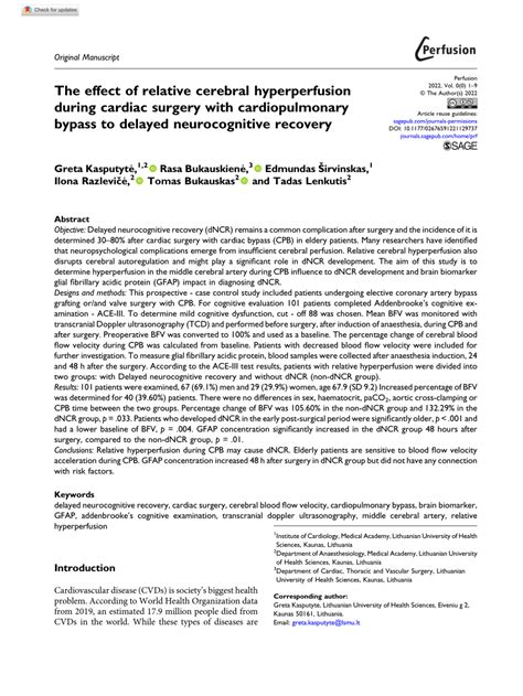 Pdf The Effect Of Relative Cerebral Hyperperfusion During Cardiac Pdf The Effect Of Relative Cerebral Hyperperfusion During Cardiac