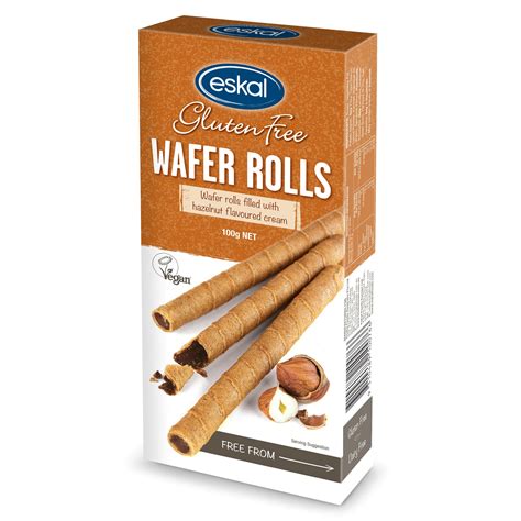 Gluten Free Wafer Rolls Hazelnut Cream Mywellabee
