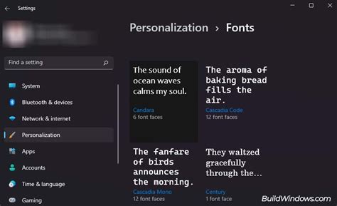 How To Change The Default System Font On Windows Build Windows