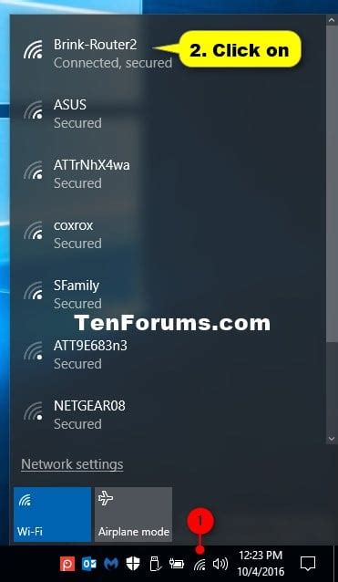 disconnect from wireless network in windows 10 tutorials