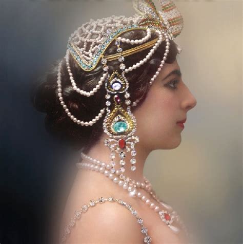 Superb Color Photos Of Exotic Spy And Ultimate Femme Fatale Mata Hari