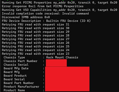 Fru Requests Do Not Retry With Smaller Request Sizes On 0xca Response
