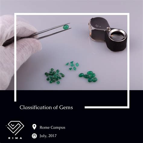 Classification Of Gems Rima Italian Gem And Jewelry School