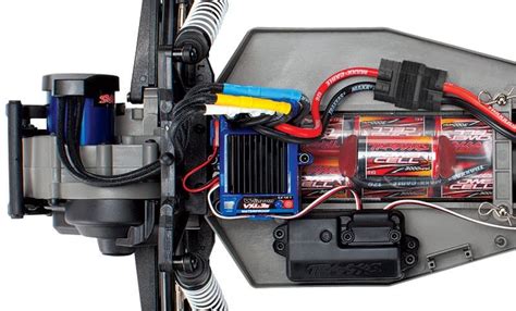 Buy 37076 3 BLACK Traxxas Rustler VXL 1 10 Scale 2WD Stadium Truck Black At A Price Of 329 99