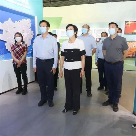 杨静华到来宾调研轻工纺织产业 发展 企业 建设