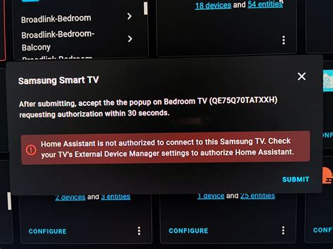 attention required reconfigure everytime · issue 60278 · home assistant core · github