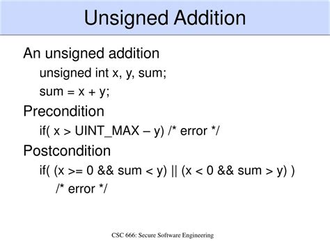 Ppt Integer Overflows Powerpoint Presentation Free Download Id467767
