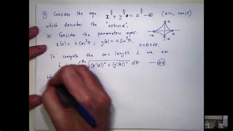 How To Compute Arc Length Of An Astroid YouTube