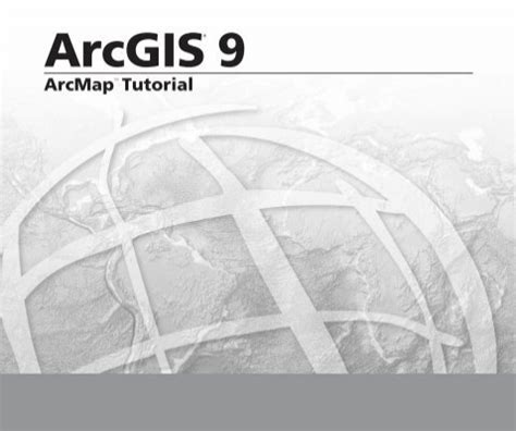 ArcMap Tutorial Help For Previous Versions Esri