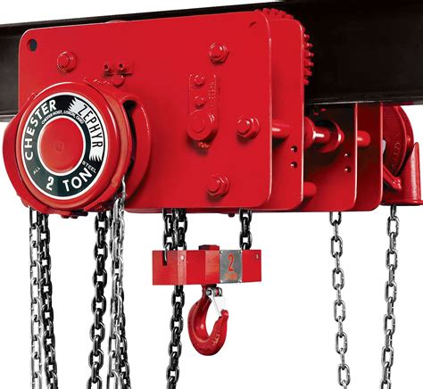 Zephyr Hand Chain Hoist With Low Headroom Trolley At Nathan Mcnicholas Blog