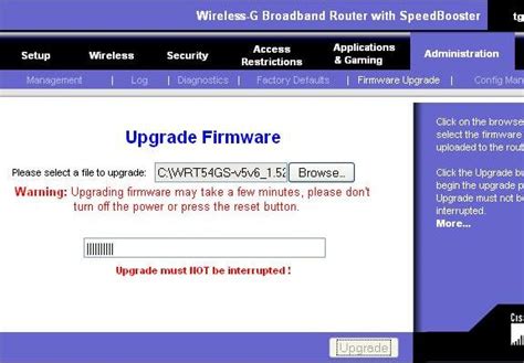 4 Easy Steps To Upgrade Linksys Wireless Router Firmware