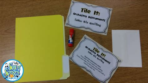 Classroom Organization Setting Up File Folder Centers Sally S Sea Of Songs