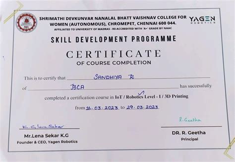 Sandhiya R On Linkedin Hello Connections Im Happy To Share That I