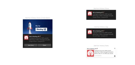 push notification free ui kit for figma uistore design