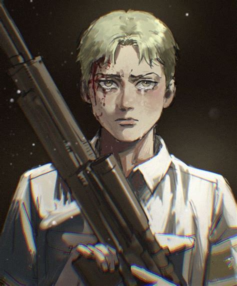 Twin Peaks Fashion Reiner And Bertholdt Chinese Cartoon Columbo Attack On Titan Fanart