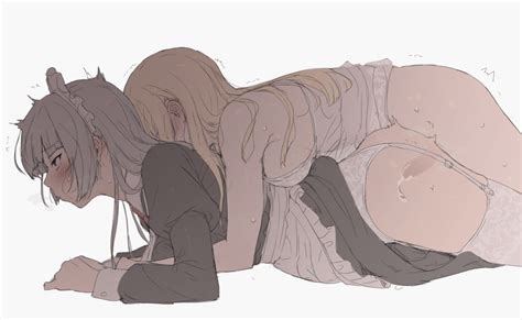 Rule 34 1futa 1girls Apron Bangs Black Dress Blonde Hair Blush