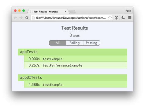 Runtests Fastlane Docs
