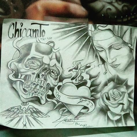 Dibujos A Lápiz Chicanos 210 Chicano Ilustraciones De Stock