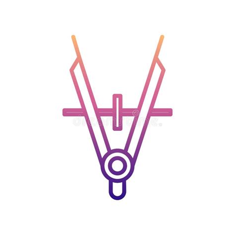 Divider Nolan Icon Simple Thin Line Outline Vector Of Measuring