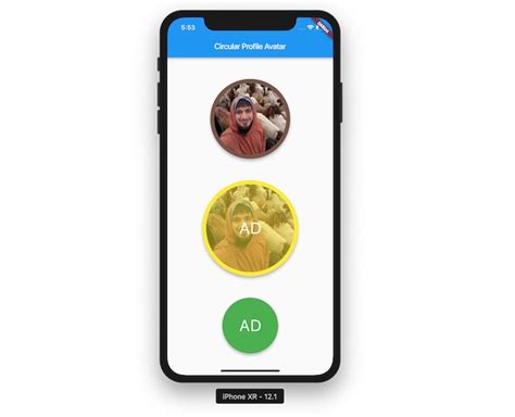 Avatar Flutter Awesome