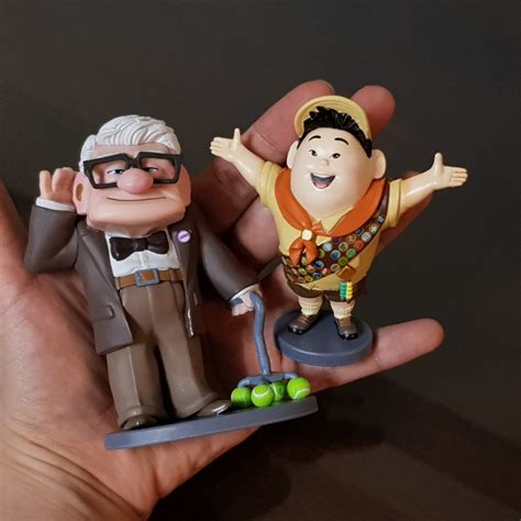 Disney Pixar Up Movie Carl Fredricksen And Russell Figures Hobbies