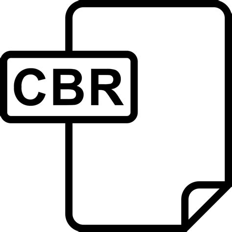Cbr Document File Format Icon Download On Iconfinder